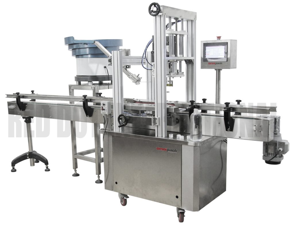 Capping Machine - Omnipack 5000 Fully-Auto Lidding Machine