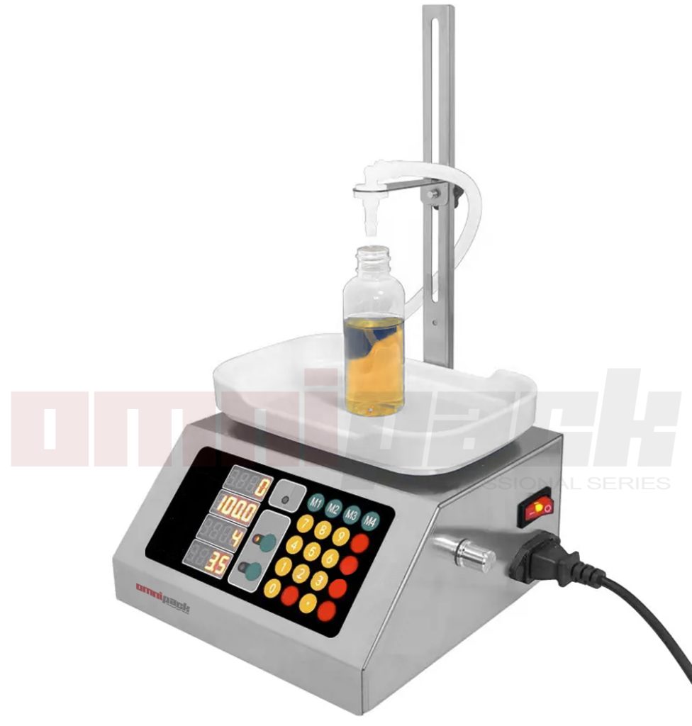 Bottle Filling Machine - Omnipack 300 v2 (5-300ml) Semi-Auto